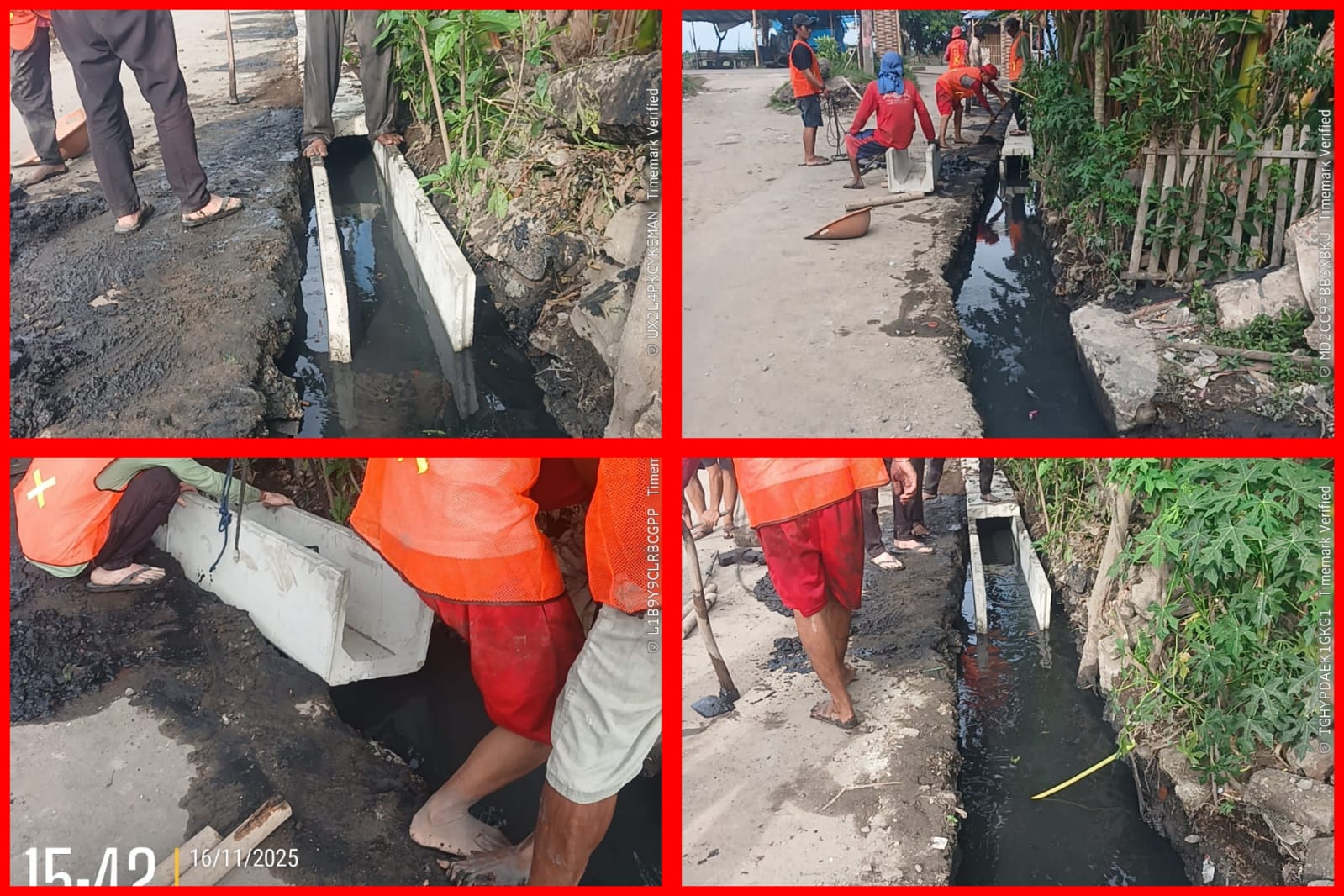 Pemasangan Spal Udith Di Kebon Raya Banyuasih Laksana Ternak Ikan
